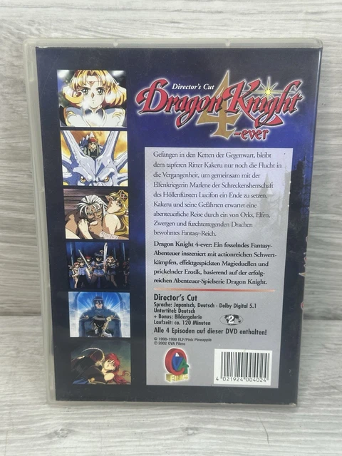 DRAGON KNIGHT 4-EVER Anime DVD Deutsch OVA Films 2003 SELTEN in OVP ...