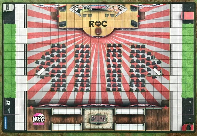 ROC HEROCLIX POLITICAL Rally Neoprene Map $54.40 - PicClick AU