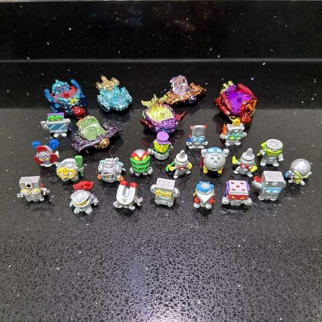 SUPER RARE SUPERZINGS / Superthings silver bundle of figures & rare ...