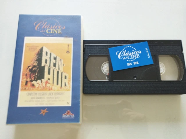 BEN HUR CHARLTON Heston Harareet Wyler - VHS Tape Spanish £26.69 ...