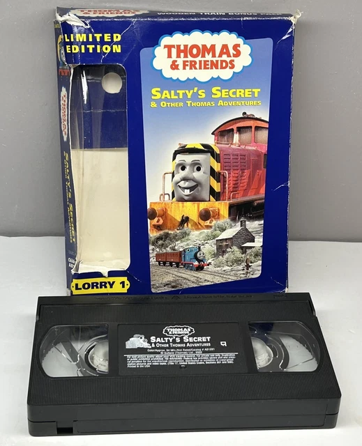 THOMAS TANK ENGINE & Friends Salty’s Secret VHS 2002 Video Tape Limited ...