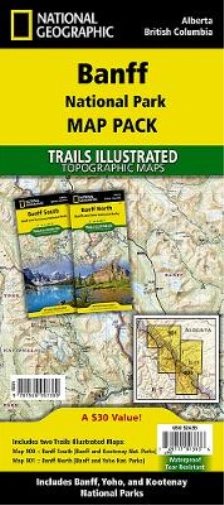 NATIONAL GEOGRAPHIC MAPS Banff National Park [map Pack Bundle] (Map ...
