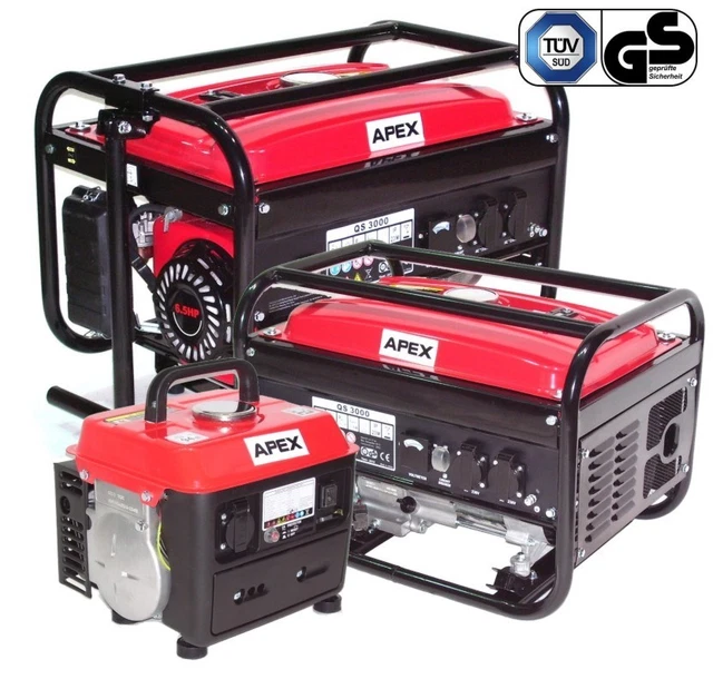 BENZIN STROMERZEUGER GENERATOR Notstromaggregate Stromaggregat ...