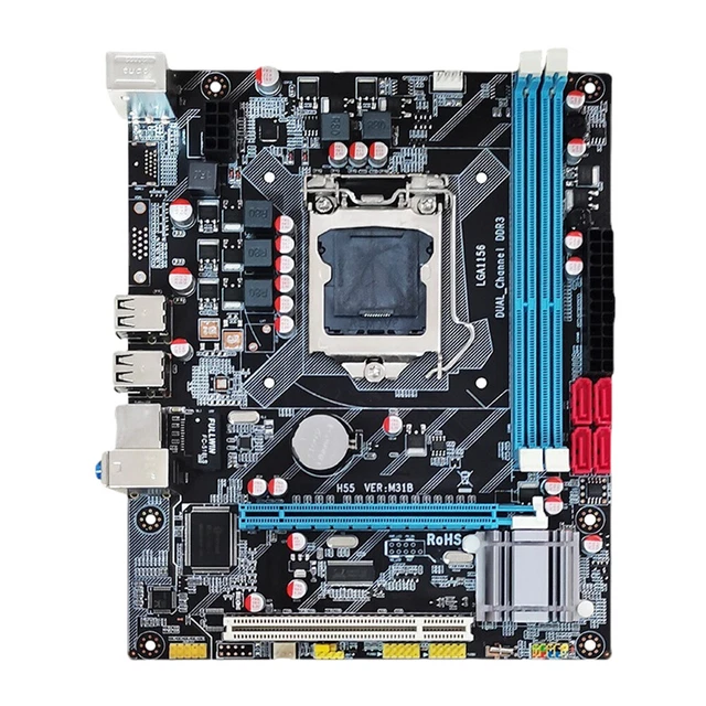 LGA1156 MOTHERBOARD SET Dual Channel DDR3 Memory Computer Motherboard ...