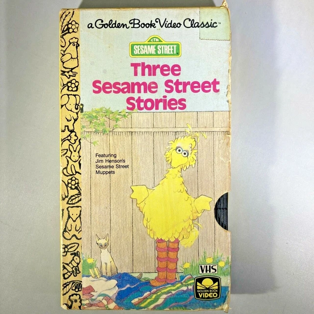 SESAME STREET - 3 Sesame Street Stories (VHS, 1989) £3.30 - PicClick UK