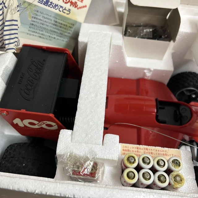 COCA-COLA 100TH ANNIVERSARY Radio Control Car Collectible Rc Vehicle ...