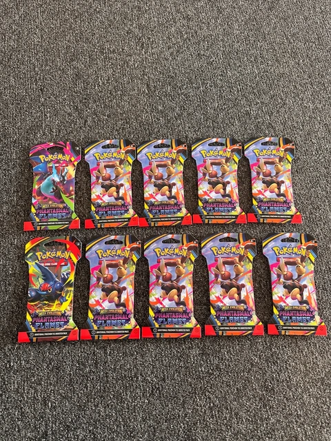 POKEMON TCG - Mega Evolution Phantasmal Flames Blister Pack x 10 $159. ...