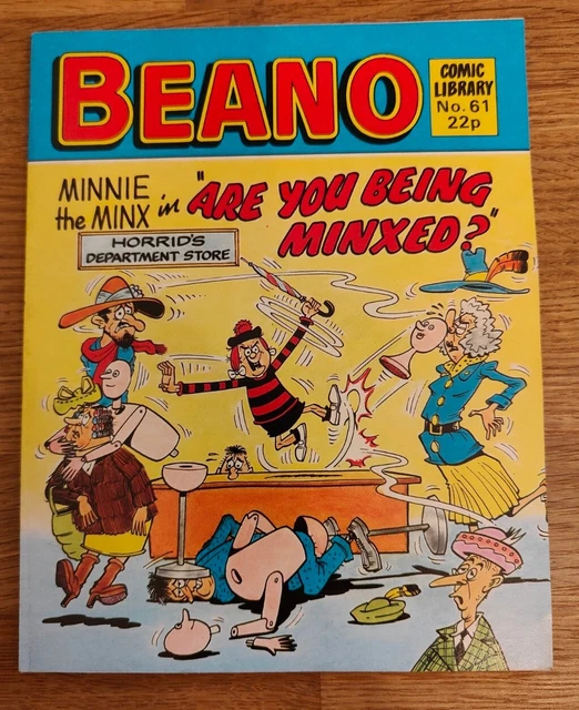 COMIC - CLASSIC Beano Comic Library No #61 Minnie The Minx In Are You ...