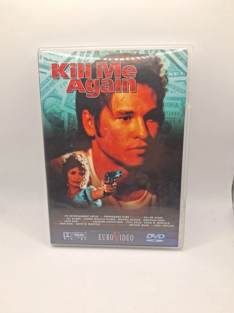 KILL ME AGAIN (DVD) val kilmer jon gries £6.95 - PicClick UK