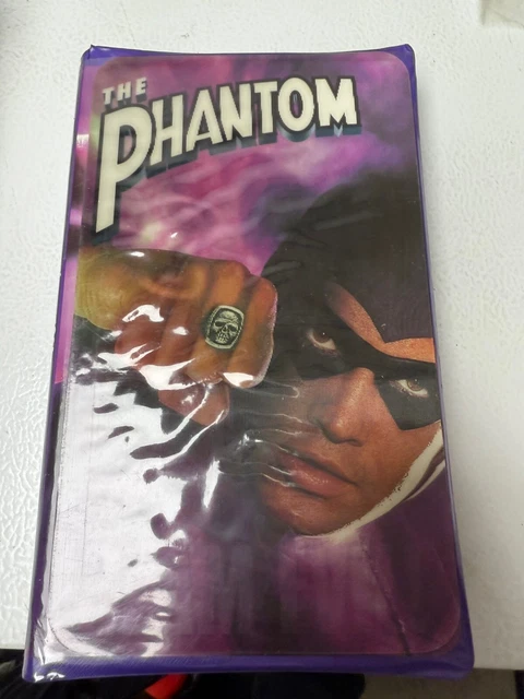 *THE PHANTOM* VHS - Clamshell Lenticular Cover Paramount - Zeta-Jones ...