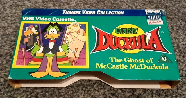 COUNT DUCKULA THE Ghost Of Mccastle Mcduckula Pal Vhs Video Kids ...