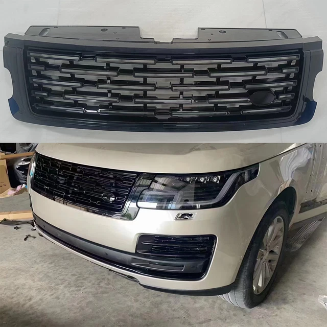 FRONT GRILLE VENT Mesh Grill Bar 2023 Version Fits For LR Range Rover ...