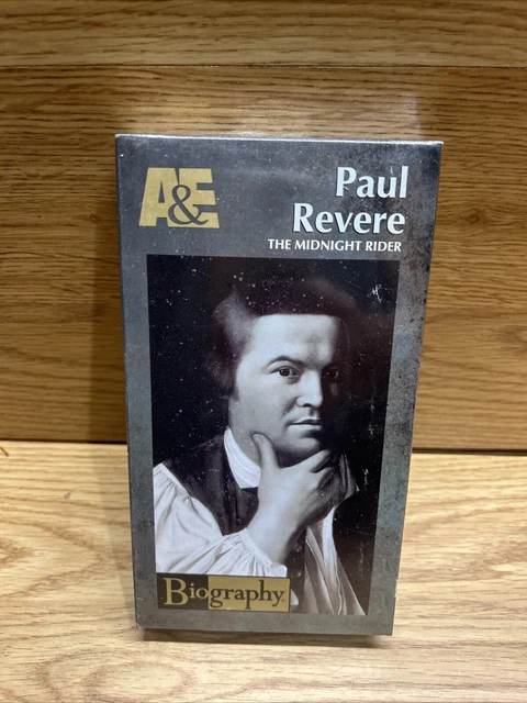 BIOGRAPHY - PAUL Revere: The Midnight Rider [VHS] [VHS Tape]. New ...