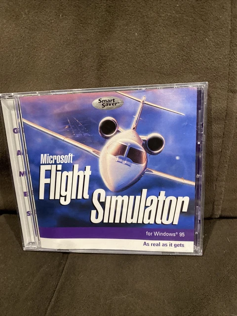 MICROSOFT FLIGHT SIMULATOR PC CD-ROM 2000 SIM Win 95 737 Cessna disque ...