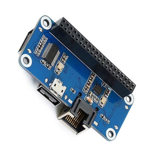 5V ETHERNET USB HUB Shield Kit for Raspberry Pi Zero 2 W WH 3 Model B 4 ...