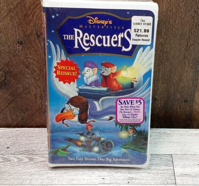 WALT DISNEY THE Rescuers VHS Clamshell New Sealed £13.92 - PicClick UK