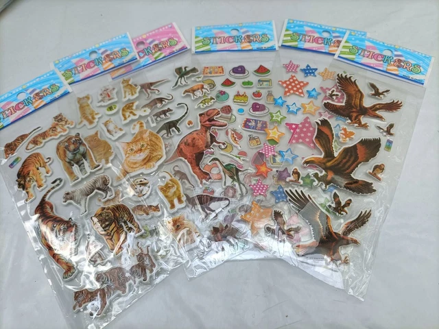 RANDOM 1 SHEET Stickers Teacher Rewards Kids Children Crafts Kids Gift ...