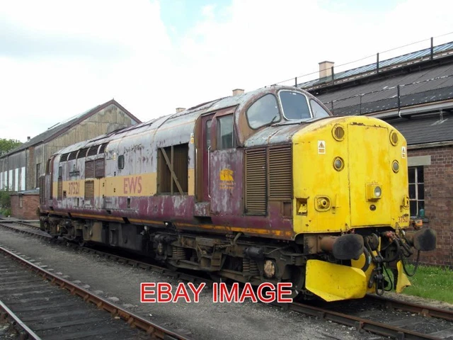 PHOTO CLASS 37 Loco No 37418 East Lancashire Railway Ews Livery £1.35 ...