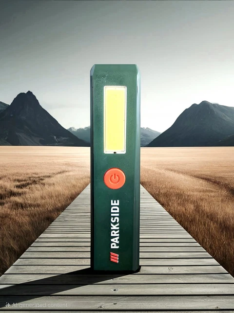 PARKSIDE CORDLESS MINI Hand Light With Clip £11.99 - PicClick UK