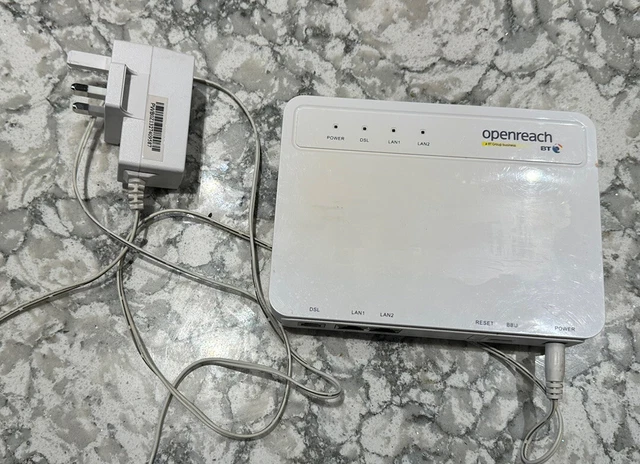 USED BT OPENREACH Huawei HG612 3B VDSL/FTTC Fibre Modem "UNLOCKED" £11. ...