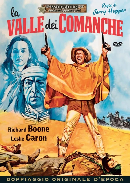 LA VALLE DEI Comanche (DVD) Richard Boone ﻿Leslie Caron ﻿Paul Smith ...
