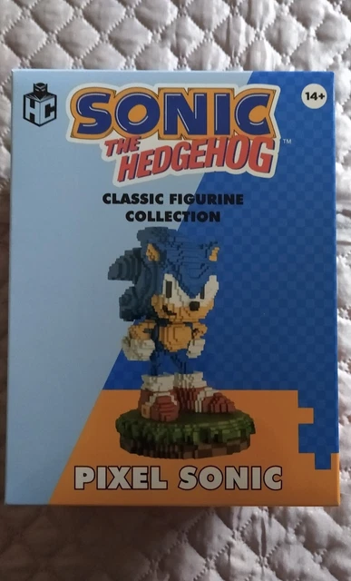CLASSIC SONIC THE Hedgehog Sega Pixel Sonic Eaglemoss Hero Collector ...