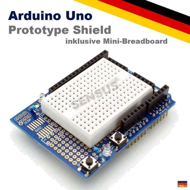 Arduino Uno Prototype Proto Shield V5 Prototyping Board Erweiterung £338 Picclick Uk 