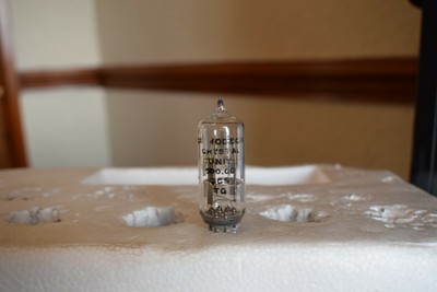 VINTAGE CATHODEON GLASS Encapsulated Crystal 500 KHz £12.99 - PicClick UK