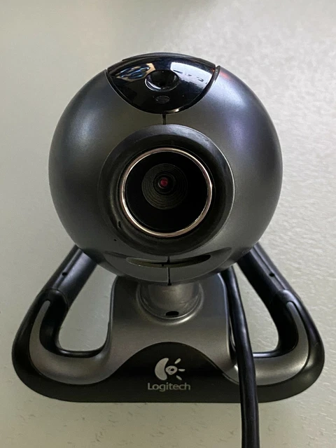 WEBCAM LOGITECH QUICKCAM Pro 5000 USB 2.0 V-UAX16 testata base ...