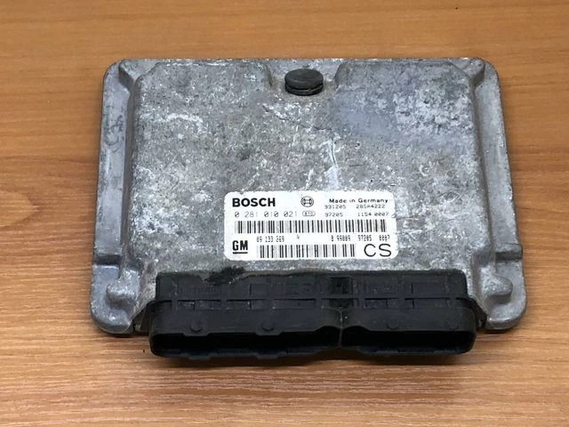 OPEL VAUXHALL ENGINE Control Module Unit Motor Ecu Bosch 0281010021 ...