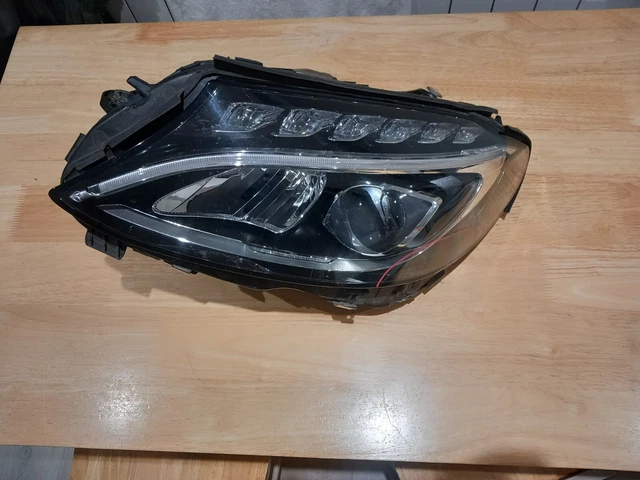 MERCEDES BENZ C-CLASS W205 Led Headlight Passenger Side A2059067503 £ ...