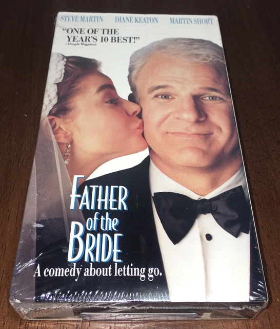 FATHER OF THE Bride VHS VCR Video Tape Movie Steve Martin Brand New ...