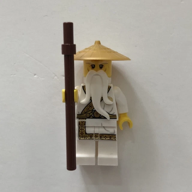 Lego Ninjago Sensei Wu Gold Trimmed Outfit Minifigure Njo180 Amazing