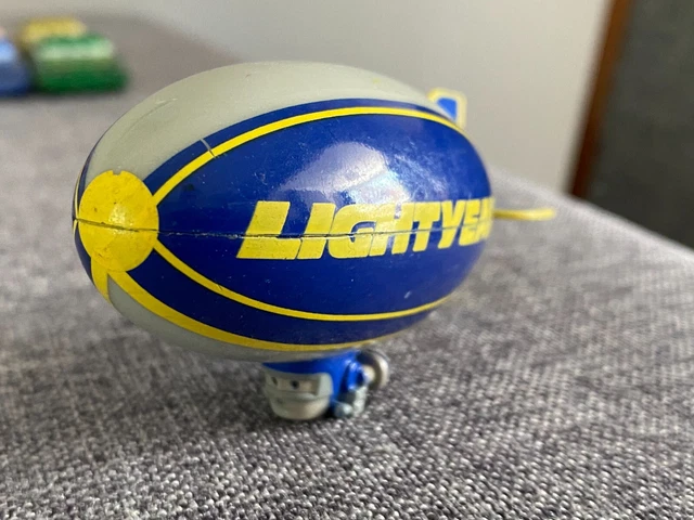 DISNEY PIXAR CARS Lightyear Logo Blimp AL Oft Figure Piston Cup Toy ...