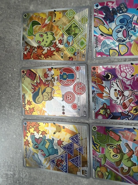 POKEMON TCG FIRST Partner Illustration Collection Series 2 Full Set Of ...