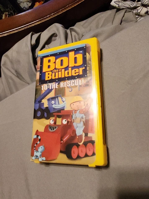 BANDE VIDÉO VHS Bob the Builder To The Rescue vintage rare étui à ...