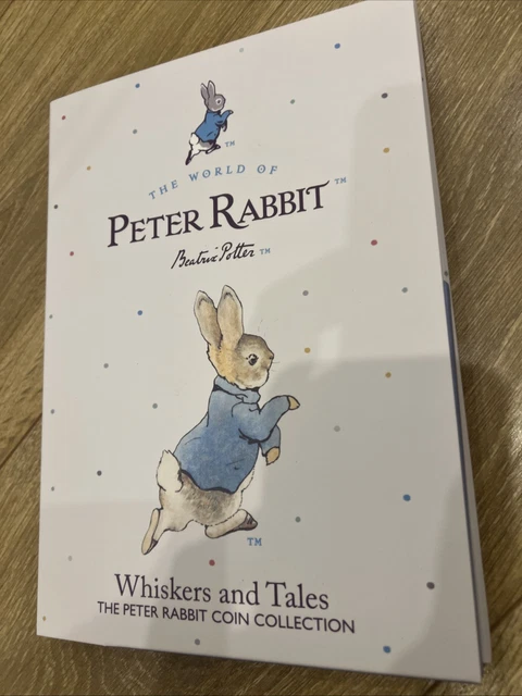 WHISKERS AND TALES: Peter Rabbit 2025 Coin Collector's Album Only No ...