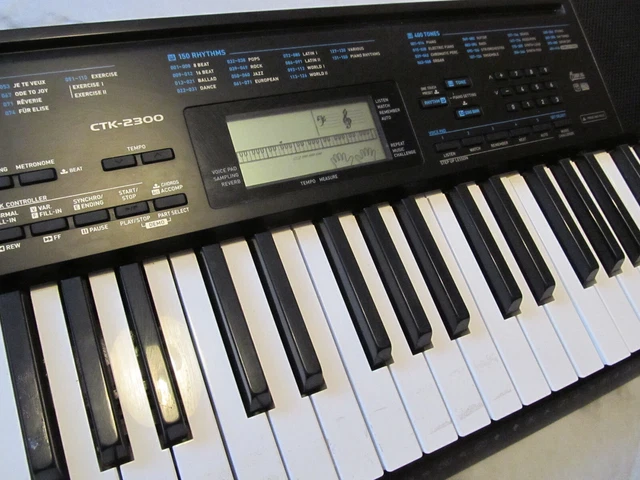 CASIO CTK-2300 KEYBOARD ( For Spares / Repairs ) £29.99 - PicClick UK