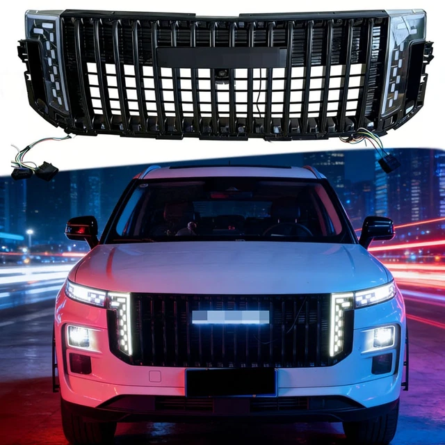 FRONT GRILLE FITS for Chery Jaecoo J7 2023-2026 With LED Daytime ...