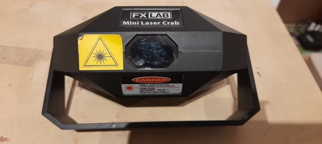 MINI LASER CRAB - FXLAB With 12 Animated Patterns £10.14 - PicClick UK