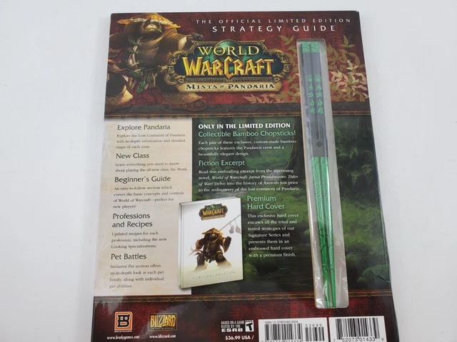 WORLD OF WARCRAFT Mists of Pandaria Limited Collector's Edition ...