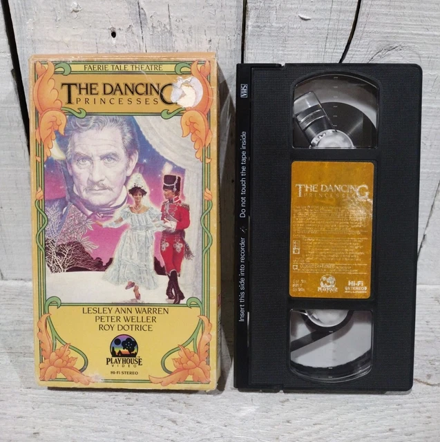 BANDE VHS THE Dancing Princesses Lesley Ann Warren Peter Weller Roy ...