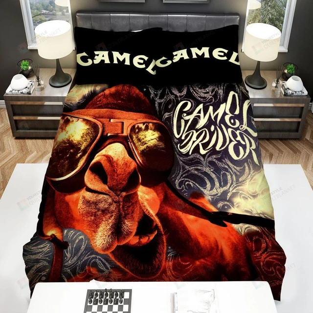 CAMEL BAND DRIVER Art Quilt Duvet Cover Set Bedspread King Single Soft ...