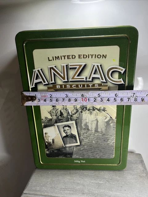 ANZAC BISCUIT LIMITED Edition Empty Collectable Tin Container ...