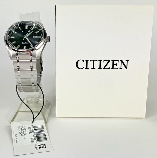 OROLOGIO DA UOMO Citizen Eco-Drive Sport Lusso Super Titanio al quarzo ...