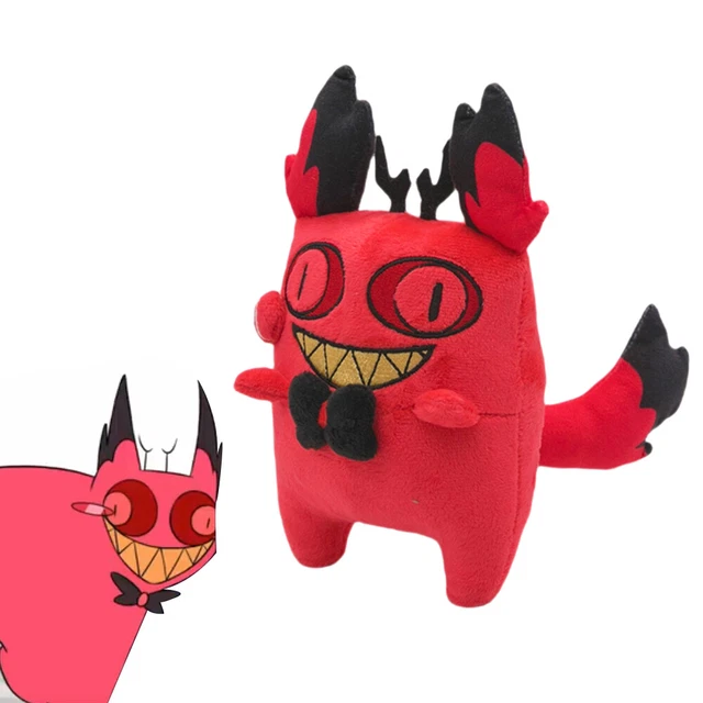 HAZBIN HOTEL ALASTOR Cursed Cat Alastor Anime Plush Kitten Helluva Boss ...