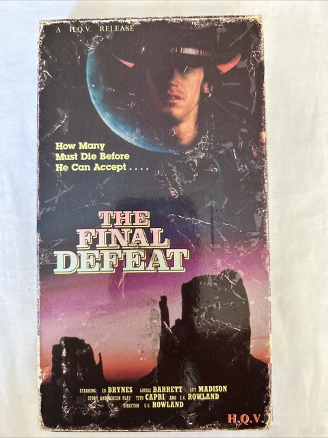 THE FINAL DEFEAT VHS Texas Civil War Drama 1991 £7.30 - PicClick UK