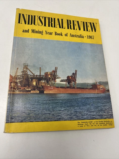VINTAGE YEAR BOOK Industrial Review Mining Australia Mines Advert 1967 ...
