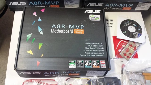 BRAND NEW Asus A8R-MVP socket 939 motherboard ATi Radeon Xpress 200 ...