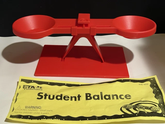 PLASTIC TOY SCALE Student Balance Scale Hand 2 Mind $4.00 - PicClick